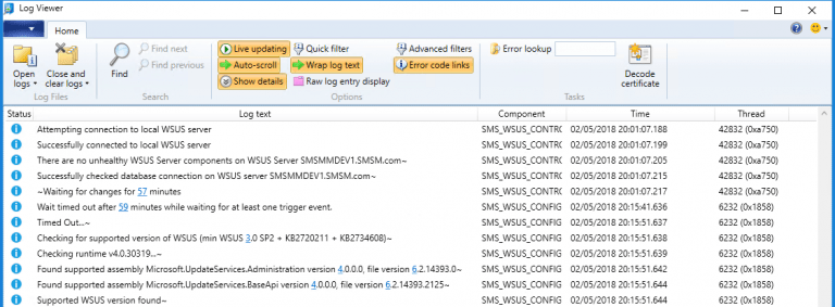 OneTrace – Support Center Advanced Log File Viewer for SCCM - Chathura ...