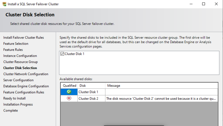 Step by Step MS SQL Database Cluster configuration using SQL 2019 on Server 2022 - Chathura ...
