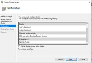 Step by Step MS SQL Database Cluster configuration using SQL 2019 on ...