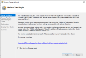 Step by Step MS SQL Database Cluster configuration using SQL 2019 on ...