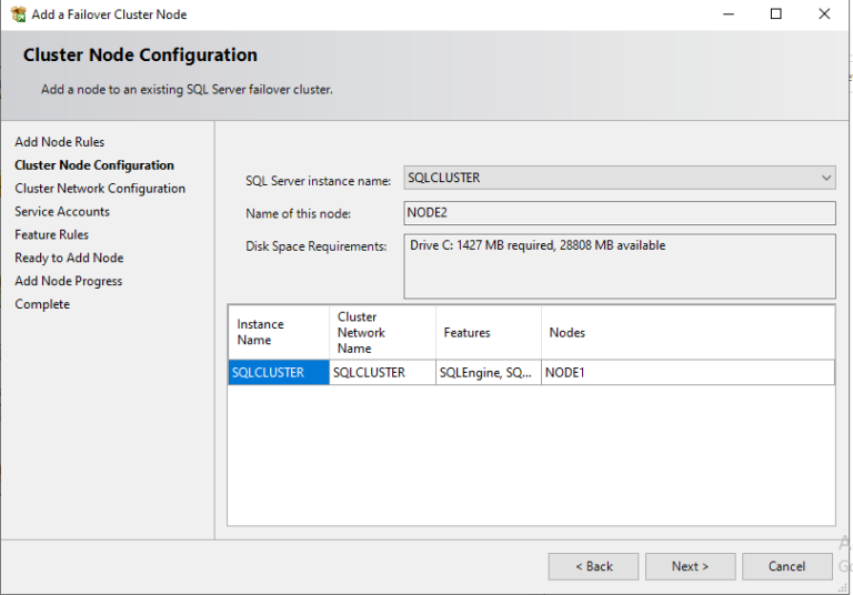 Step By Step Ms Sql Database Cluster Configuration Using Sql 2019 On 9238
