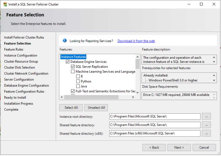 Step By Step Ms Sql Database Cluster Configuration Using Sql 2019 On 2093