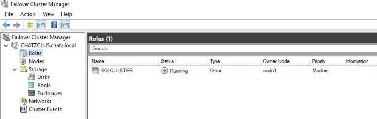 Step by Step MS SQL Database Cluster configuration using SQL 2019 on ...