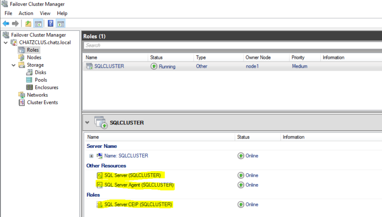 Step By Step Ms Sql Database Cluster Configuration Using Sql 2019 On 4273